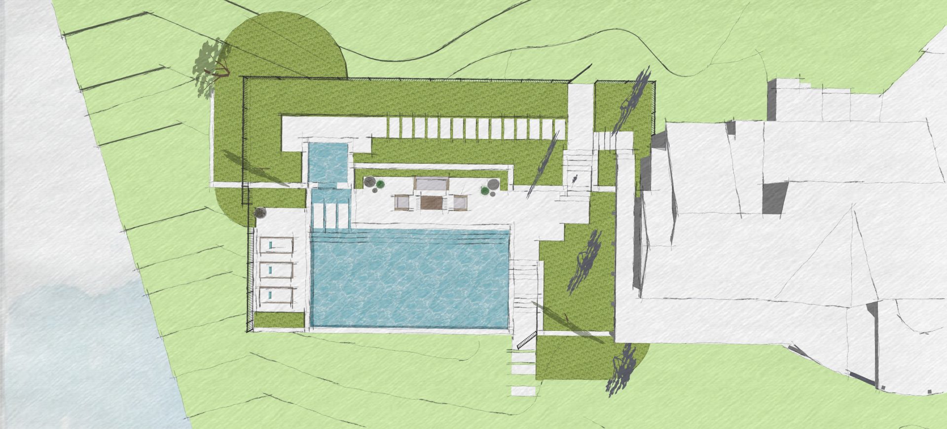 New Gunite Pool Design | Pool Installation in NJ | Cirrus Pools